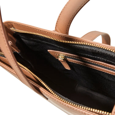 KREYA AURORA Backpack Tote Bag in Black Cow Leather